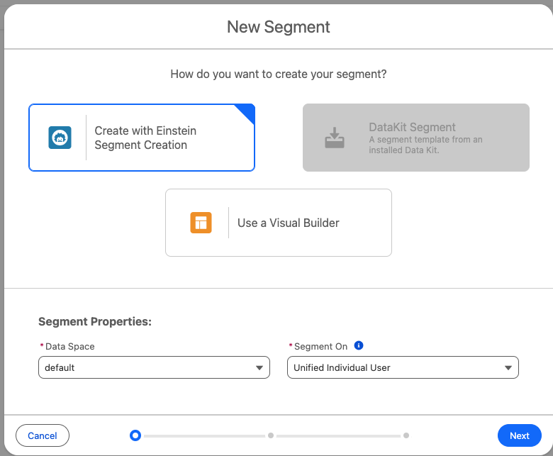 Exercise 5 - Segmentation | Salesforce Workshops